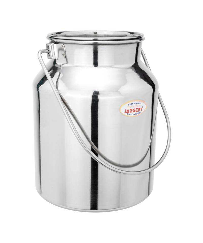 Stainless Steel Jointless Milk Can ( Capacity 3000ml ) Milk Pot ...