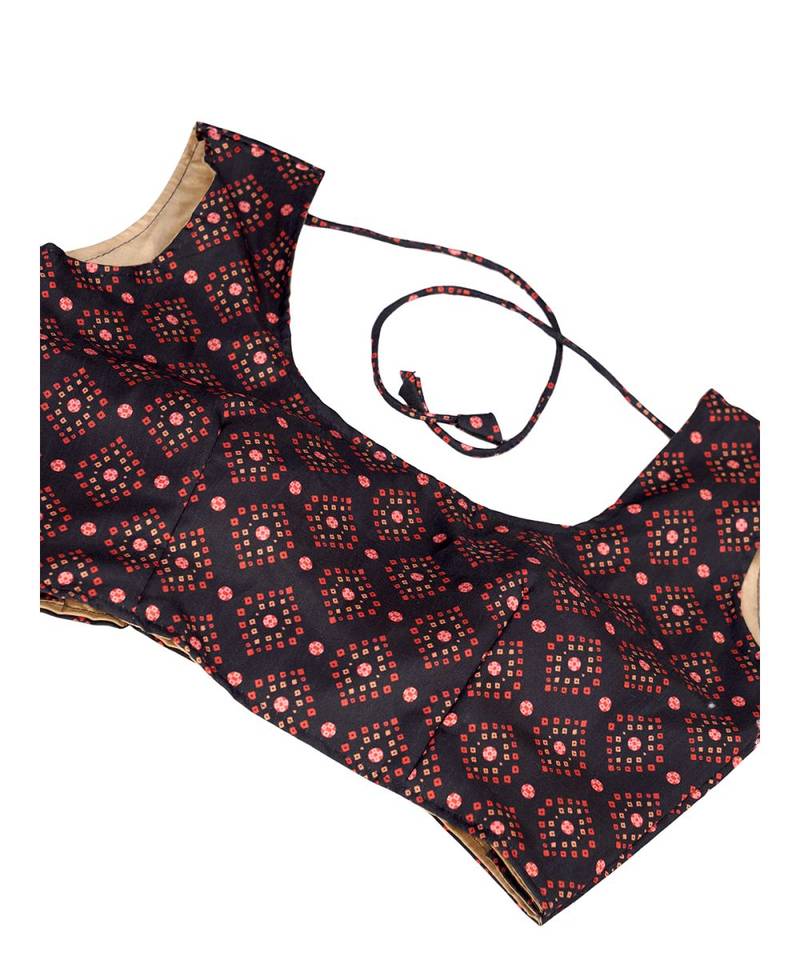 Prettiest Brown Digital Printed Banglori Silk Lehenga Choli - WHITE ...