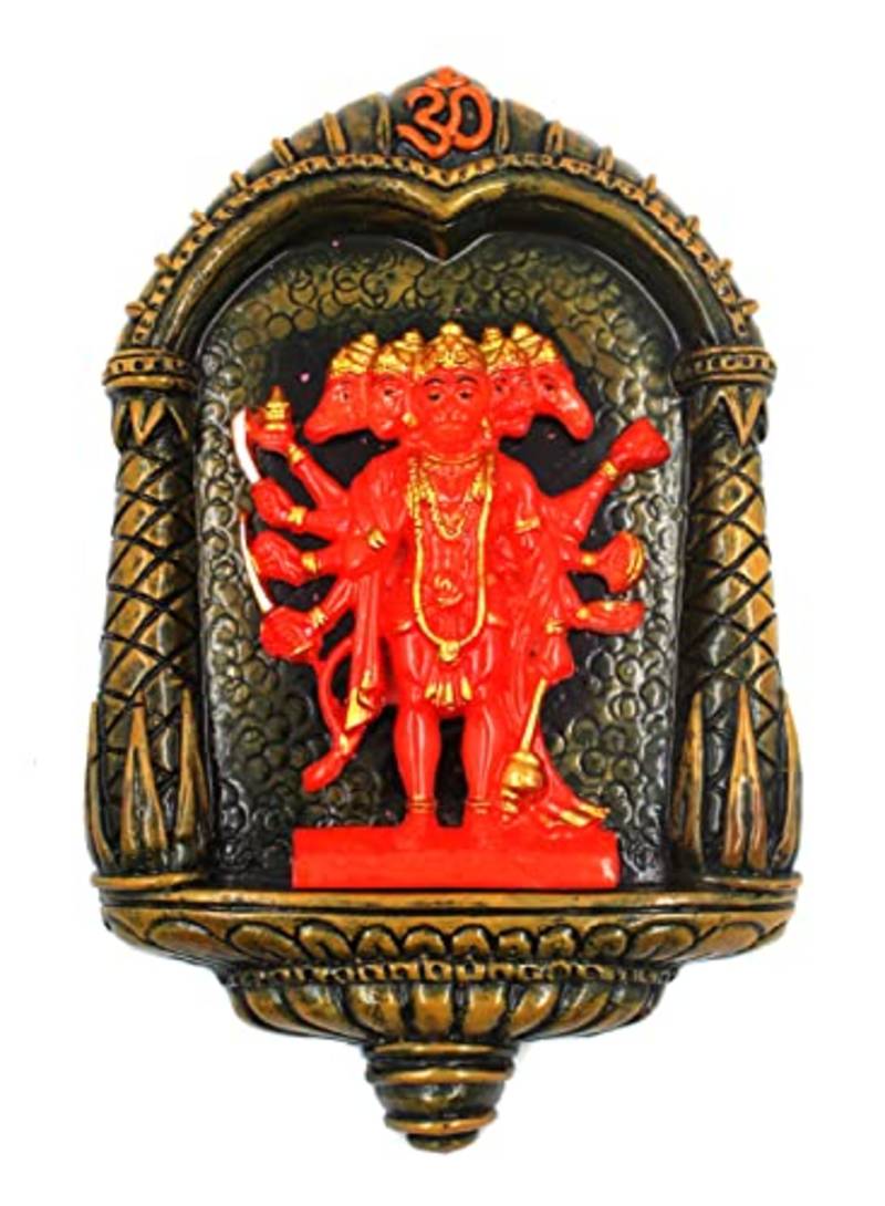 ESVAR STONECRAFT Poly Resin Wall Hanging Panchmukhi Hanuman - ESVAR ...