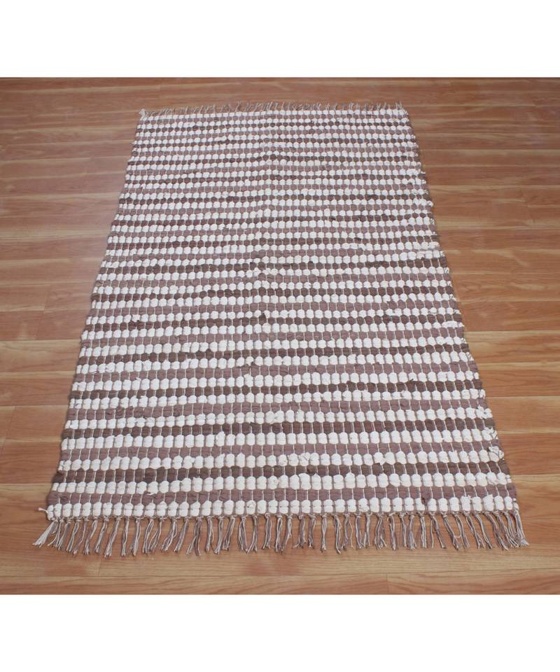 6x12 Ft Indian Handmade Cotton Rug Outdoor Garden Yoga Woven Kilim ...