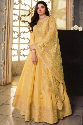 Yellow Salwar Kameez - Buy Yellow Salwar Suits Online @ Best Prices