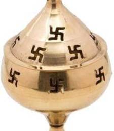 ROLIMOLI Brass Table Diya For Pooja Special for Navratri Durga Puja ...