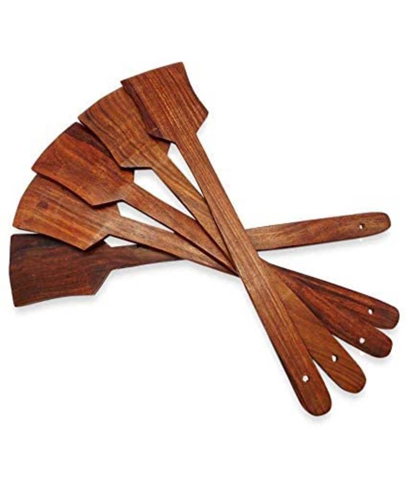 ROLIMOLI Wooden Spatula For Cooking kitchen set of 6 Palta kitchen ...