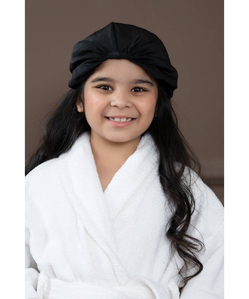 Jade Silk Kids Hair Wrap - Esme Luxury - 3862904