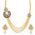 Intricately Four Strings Gold Plated Necklace Set - Sukkhi Online ...