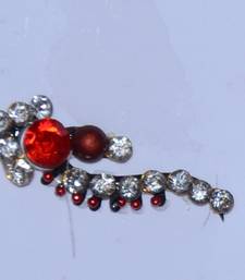 Red color Long bindi Single - Kamal's Fashion - 571015