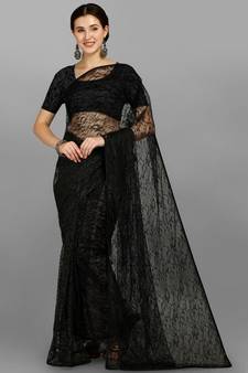 Latest 2023 Designer Net Sarees Collection - Mirraw