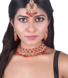 Red necklaces - DIYA JEWELLERY - 3934966