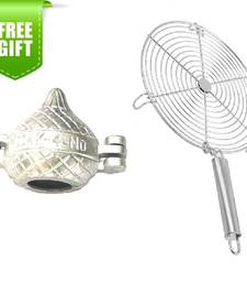 Aluminium Modak MouldWith Stainless Steel Roasted Jali And Free Gift ...