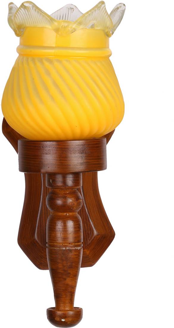 LED Compactable Wood & Glass Wall Lamp Light - B1, Pack Of 4 - Afast ...