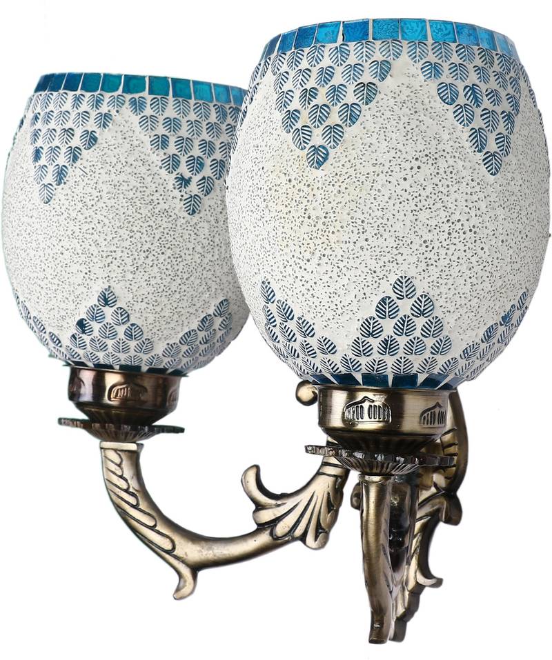 LED Compactable Wood & Glass Wall Lamp Light - AA1, Pack Of 4 - Afast ...