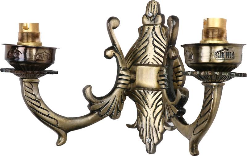 LED Compactable Wood & Glass Wall Lamp Light - AF1, Pack Of 1 - Afast ...