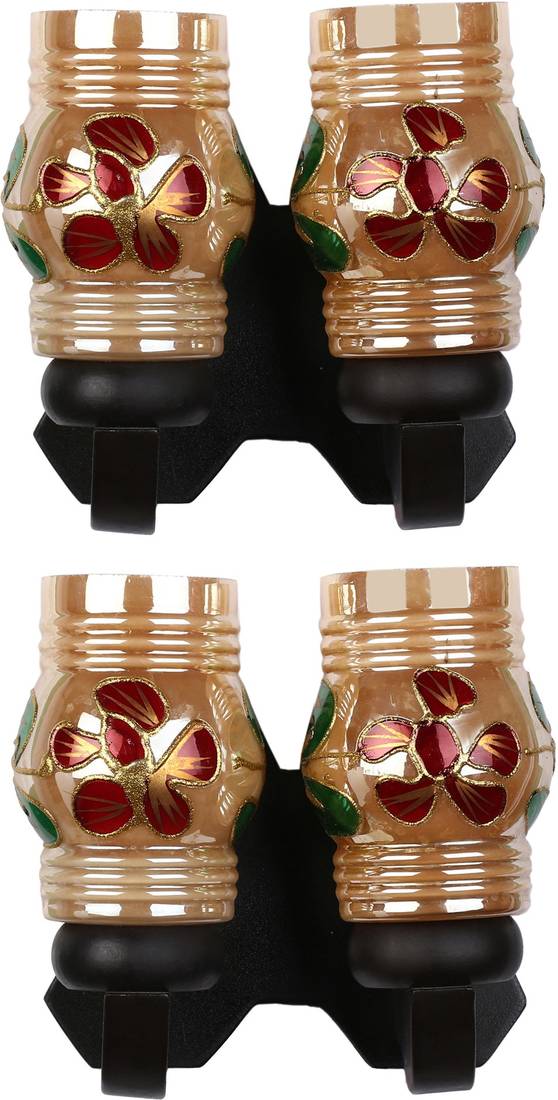 LED Compactable Wood & Glass Wall Lamp Light - AP1, Pack Of 2 - Afast ...