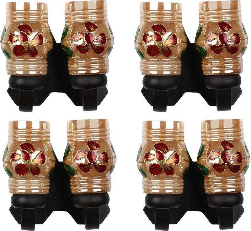 LED Compactable Wood & Glass Wall Lamp Light - AP1, Pack Of 4 - Afast ...