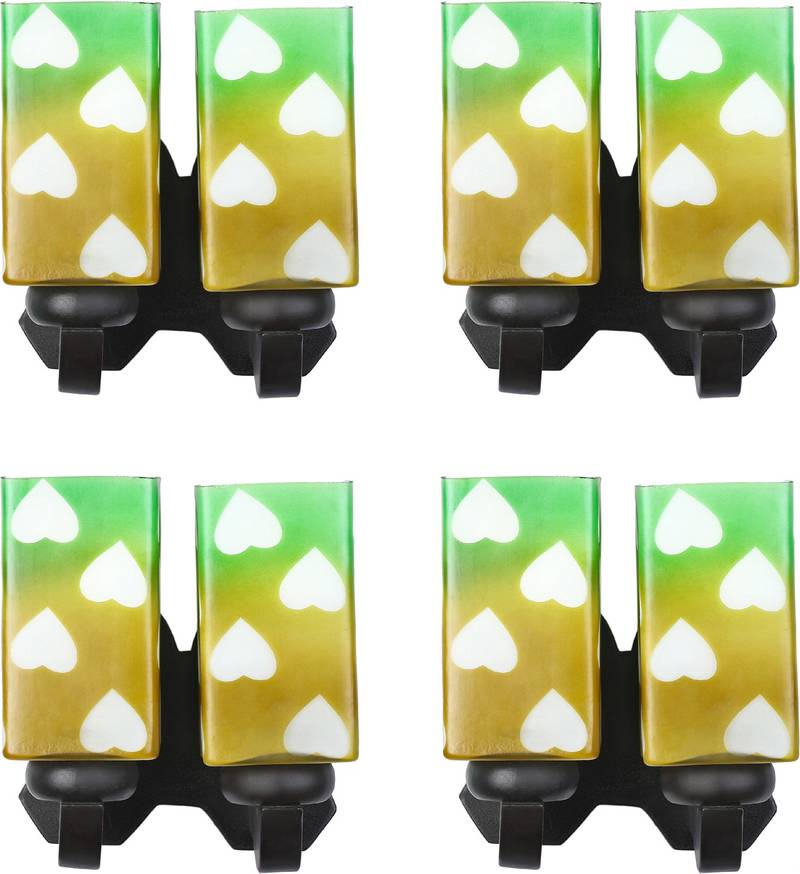 LED Compactable Wood & Glass Wall Lamp Light - BR1, Pack Of 4 - Afast ...