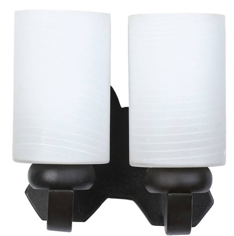 LED Compactable Wood & Glass Wall Lamp Light - BV1, Pack Of 4 - Afast ...