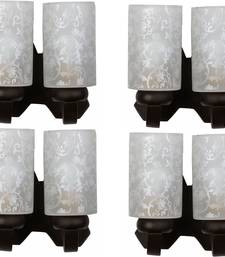 LED Compactable Wood & Glass Wall Lamp Light - BZ1, Pack Of 4 - Afast ...