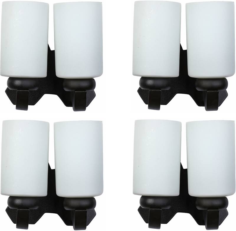 LED Compactable Wood & Glass Wall Lamp Light - CB1, Pack Of 4 - Afast ...