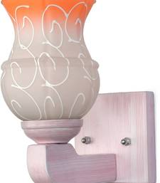 LED Sconce Glass Wall Lamp With Stylish Wood Fitting BX26 - Afast - 3954148