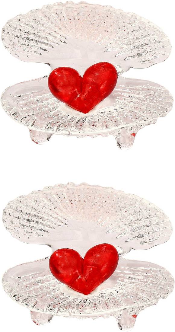 Loving Pearl Redheart In Caring Sea Shell (Set Of 2) - Afast - 3964625