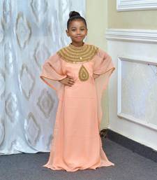 Sale New Girls Dress Kids Abaya Moroccan caftan Kids Dubai jilbab Kids ...