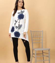 White printed polyester tunics - RACHNA - 3970862