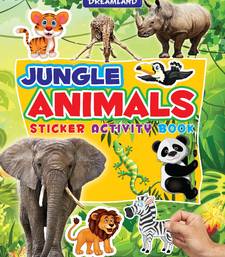 Sticker Activity Book Jungle Animals Interactive & Activity Children ...