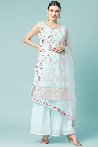 Buy Latest Design Sharara Suits & Sharara Dress Online @ Mirraw