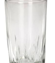Designer Molded Water Juice TransparentMultipurpose Glass -A337, Pack ...
