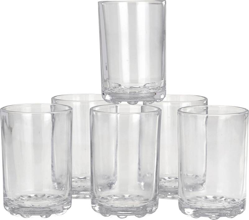 Stylish Designer Transparent Royal Look Glass- A34 - Afast - 3997907