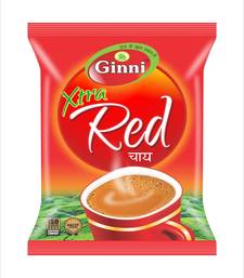 Ginni Red Premium Black Tea | CTC Leaf Tea - 1250gms (5 x 250g) - Ginni ...