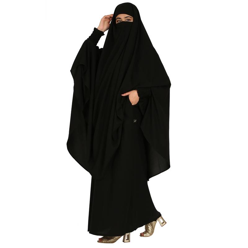 Two Pieces Jilbab Set - Musheco - 4004596