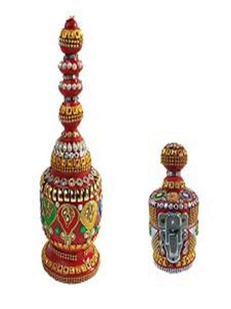 Salvus Decorative Wooden Sindoor Box Decorative Box for Women & Home ...