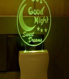 3D Illusion Good NightMulti Colour LED Night Lamp - Afast - 4010273