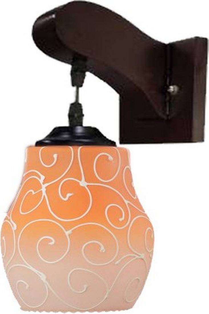 Decorative Power Saver Sconce Wall Lamp/Light With Stylish Wooden ...