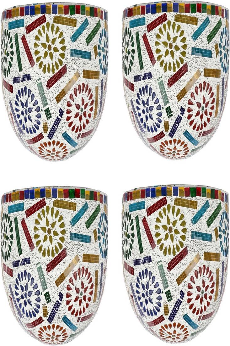 Decorative Colourful Lighting Uplighter Wall Lamp Light -A12, Pack Of 4 ...