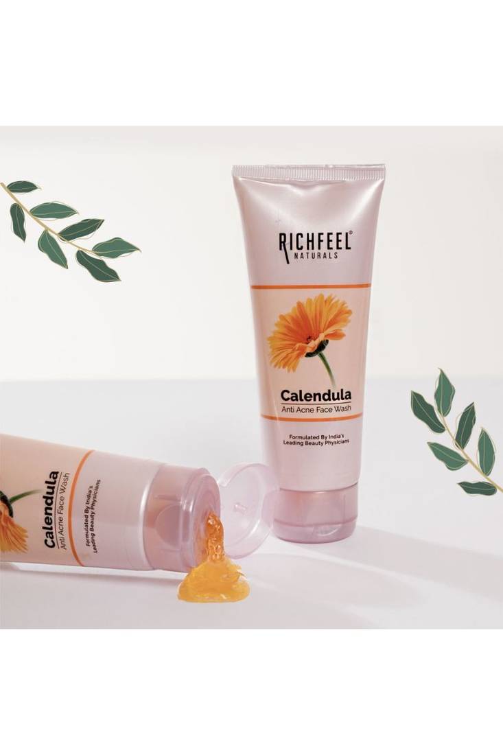 Richfeel Anti Acne Face Wash 100 G - Richfeel - 4016002