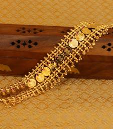 High gold Temple Coin necklace - Tanvi jewels - 4028086