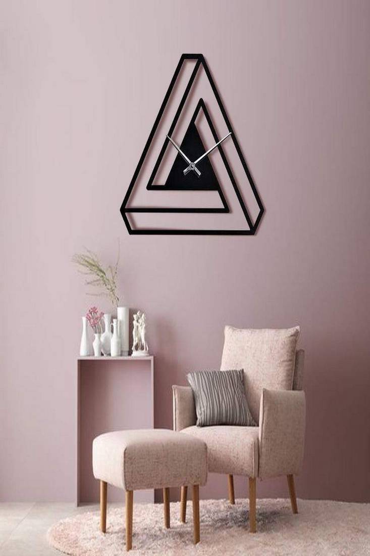Minimalist Infinite Triangle Wall Clock - The Artment - 4039209