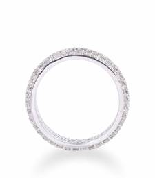 5 Rows Small Diamonds Eternity Band - MON TRESOR - 4051809