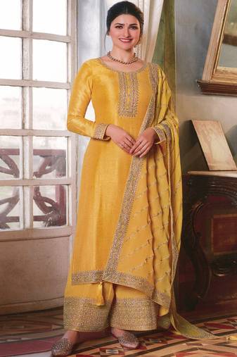 Yellow Salwar Kameez - Buy Yellow Salwar Suits Online @ Best Prices