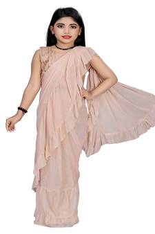 Kids Saree Online Shopping | Readymade Kids Sarees with blouse