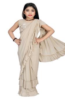 Kids Saree Online Shopping | Readymade Kids Sarees with blouse