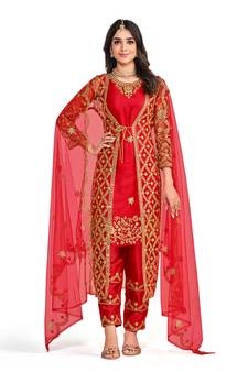 Net Suits - Buy Net Salwar Suit Designs Online US UK