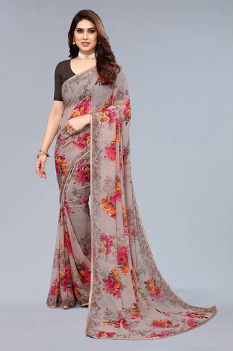 Printed Saree(Sari)Online USA, UK, Australia - Mirraw
