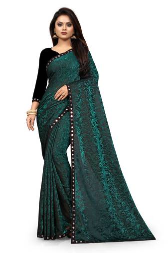 Latest 2024 Designer Net Sarees Collection - Mirraw