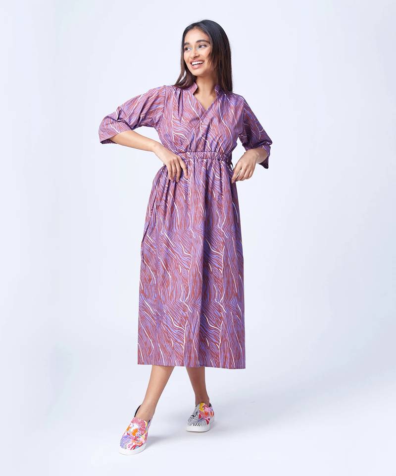 Africki lines [ midi dress ] - RADHARAMAN - 4081668