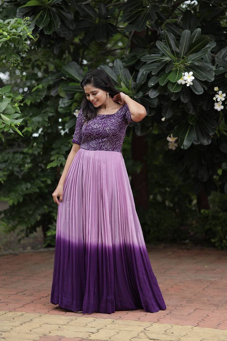 Taniza party wear Gown Dress - Bullionknot - 4086200