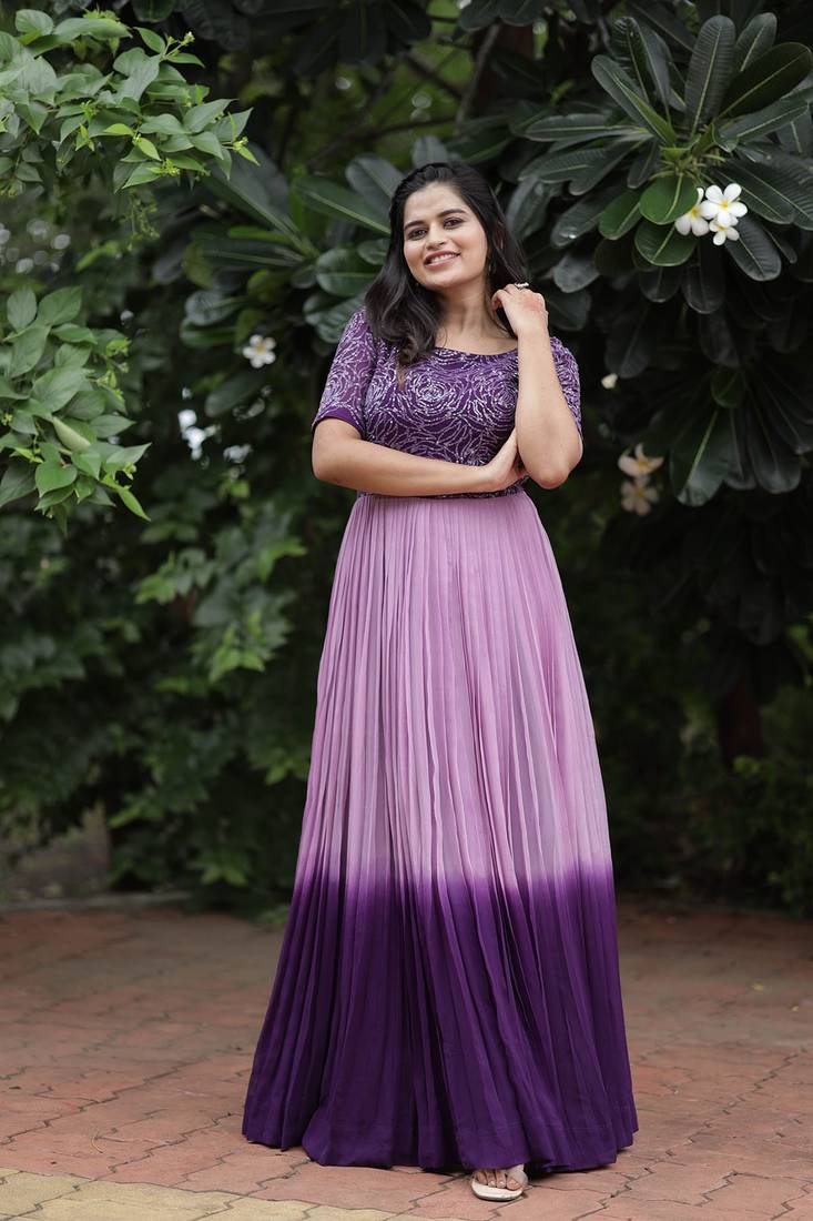 Taniza party wear Gown Dress - Bullionknot - 4086200