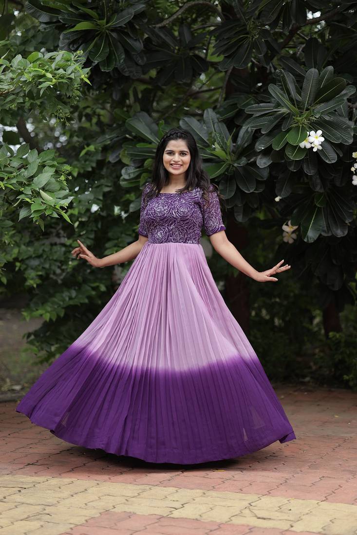 Taniza party wear Gown Dress - Bullionknot - 4086200